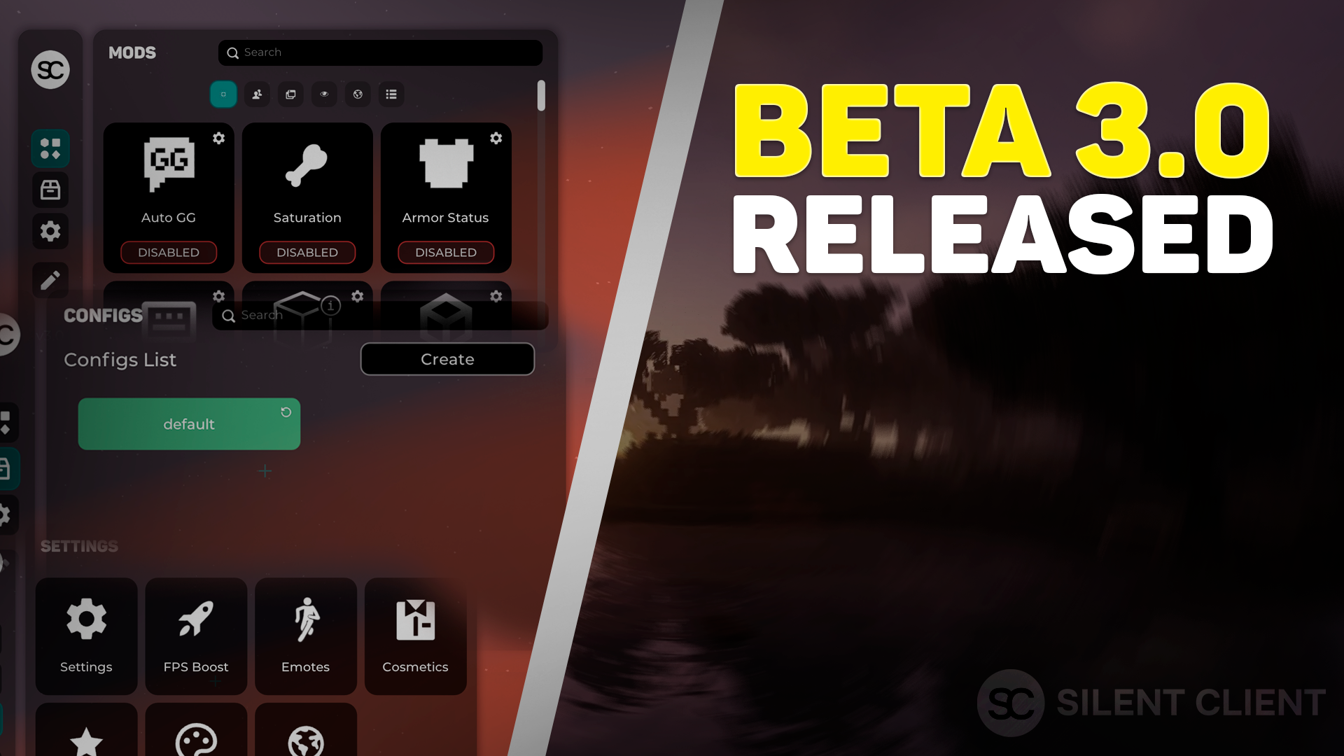 Release Beta 3.0 version | Silent Client