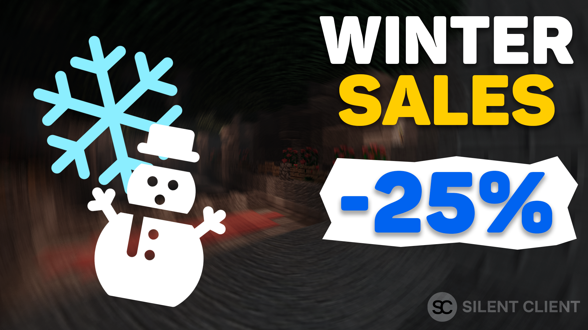 Winter sales: -25%! | Silent Client